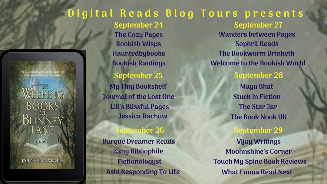 Blog Tour- The Weeping Books of Blinney Lane by Drea Damara – The ...